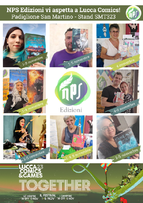 NPS Edizioni a Lucca Comics 2023!